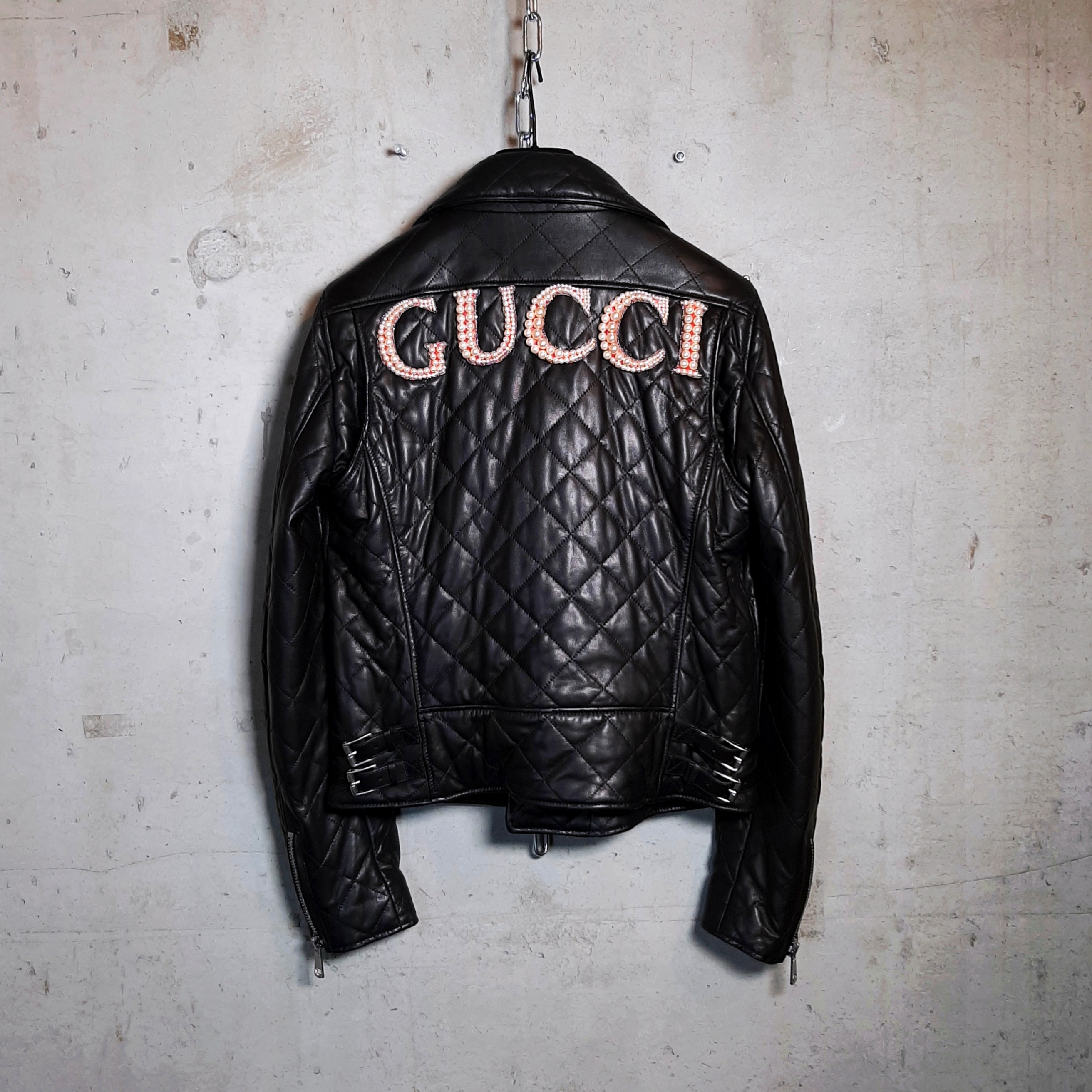 Gucci Moto leðurjakki - Attikk